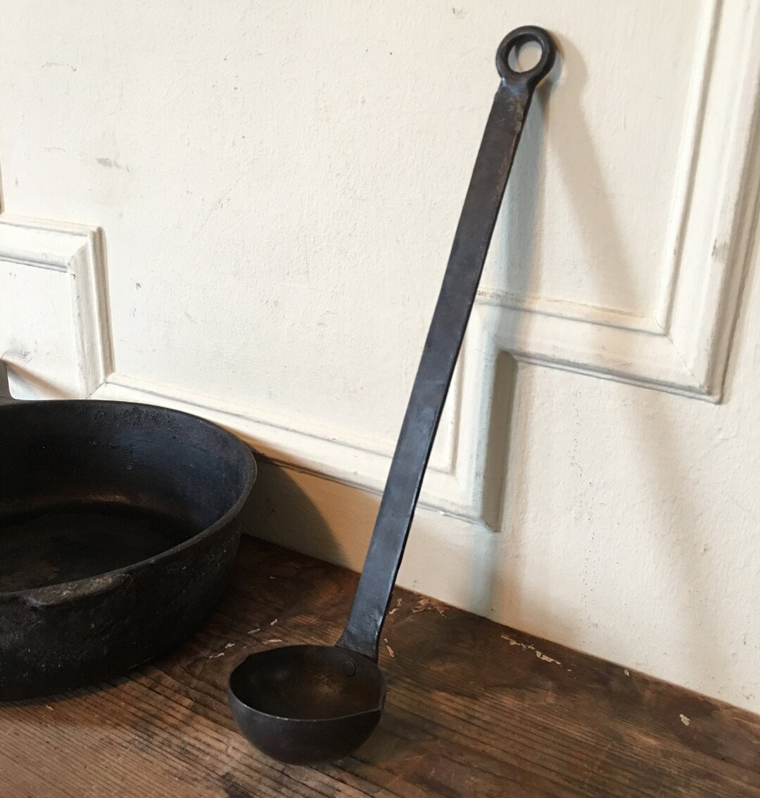 1920s Vintage / Antique Farmhouse Soup /stew Ladle - Primitive Kitchen ...