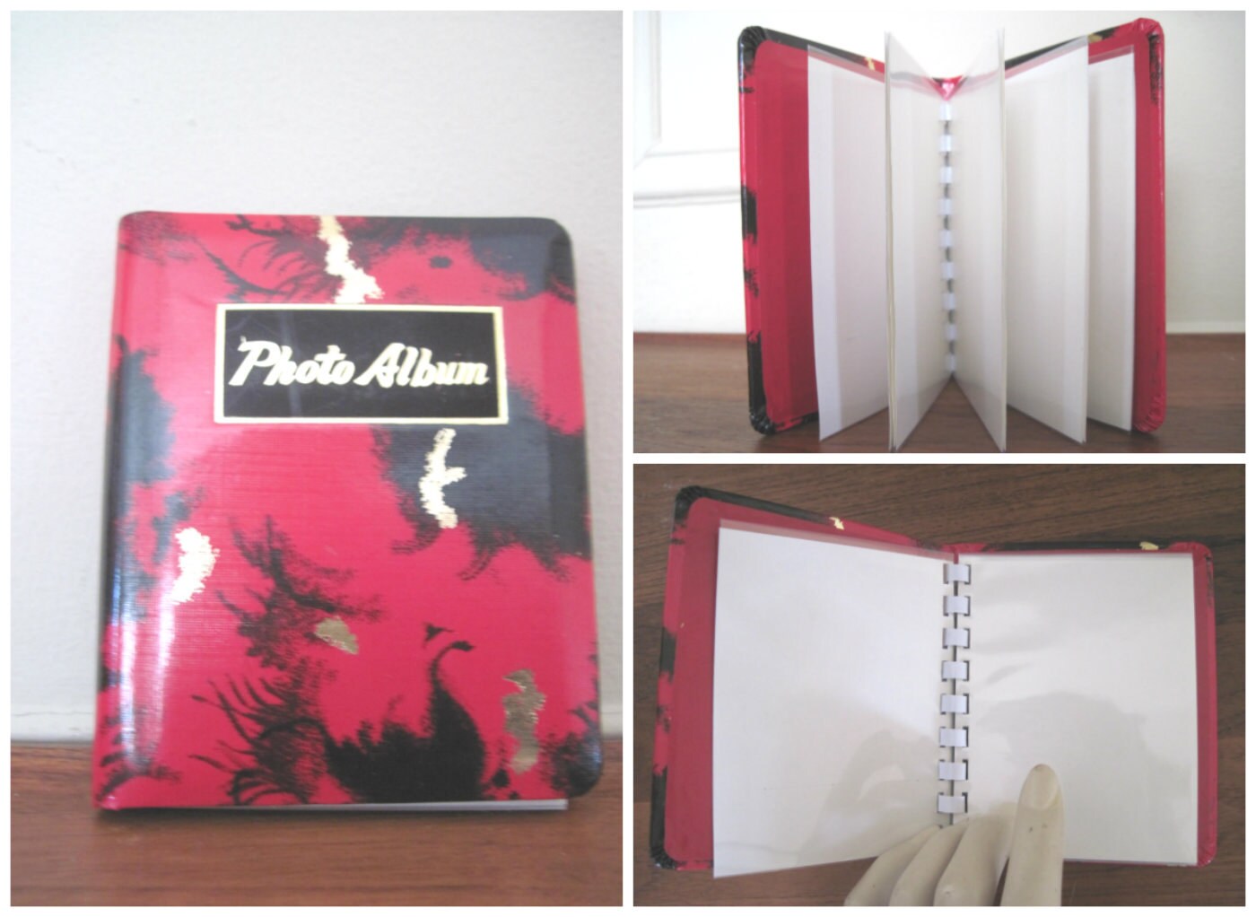 Set of 3 Vintage PHOTO Album ADDRESS Book and One Year - Etsy
