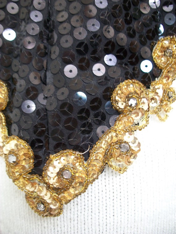 Vintage Corset Costume Corset Sequin And Beaded Cor… Gem