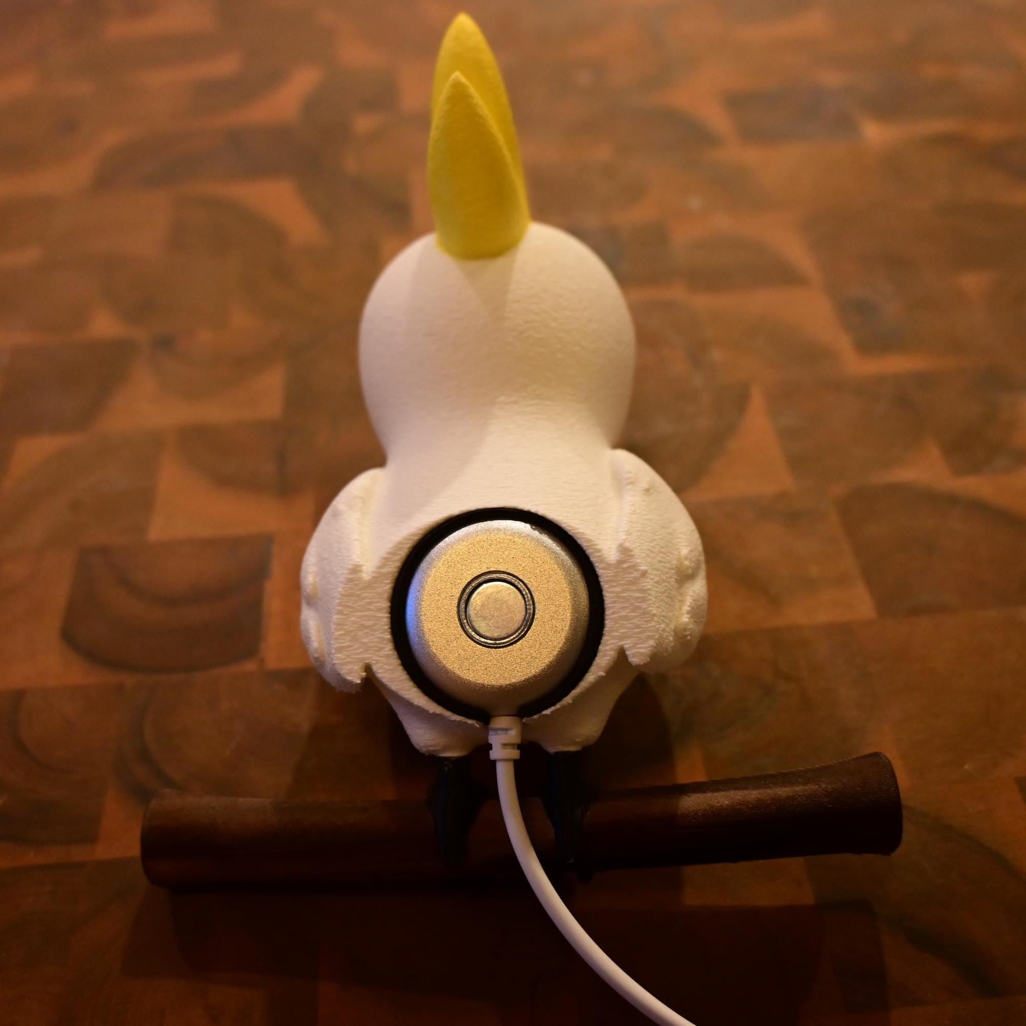 Sulphur-crested Cockatoo Night Light - Hand-painted & 3D Printed - Etsy