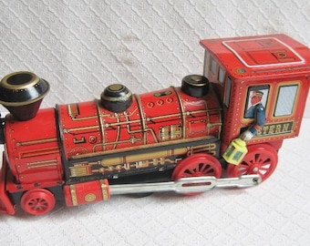 Vintage toy train | Etsy