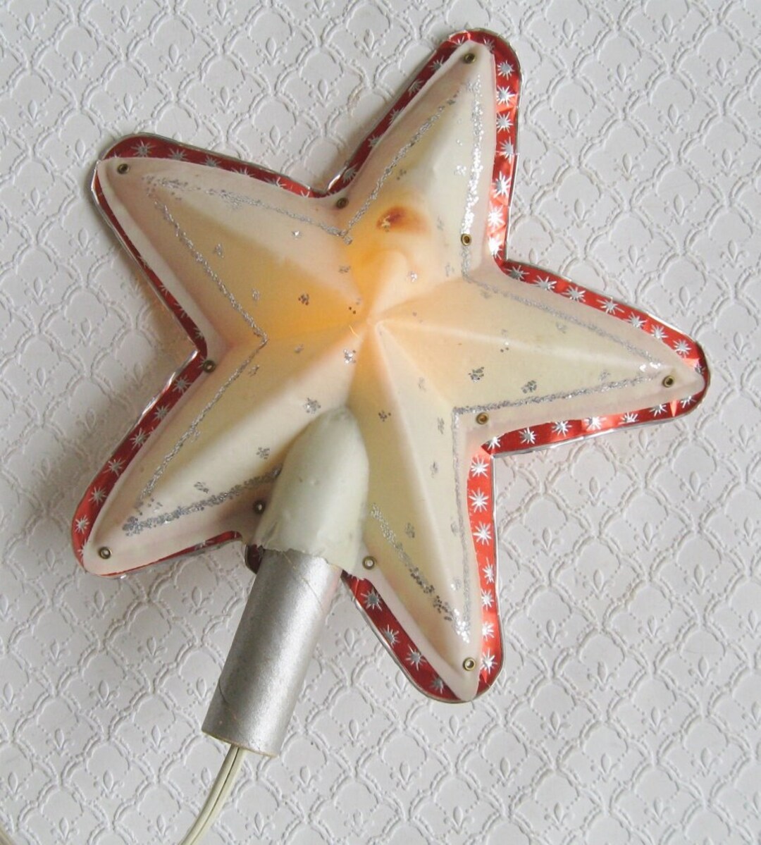 Vintage Foil Star Tree Topper, as Is, 1940s-50s - Etsy