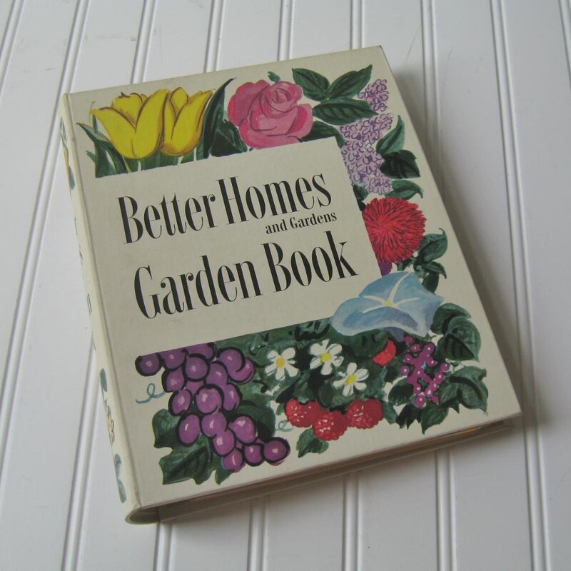 Vintage Garden Book - Etsy