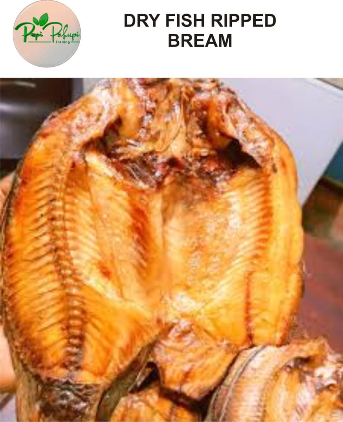 African Dried Bream Fish: Zambia Kafue & Luangwa Rivers - 6 Pieces per ...