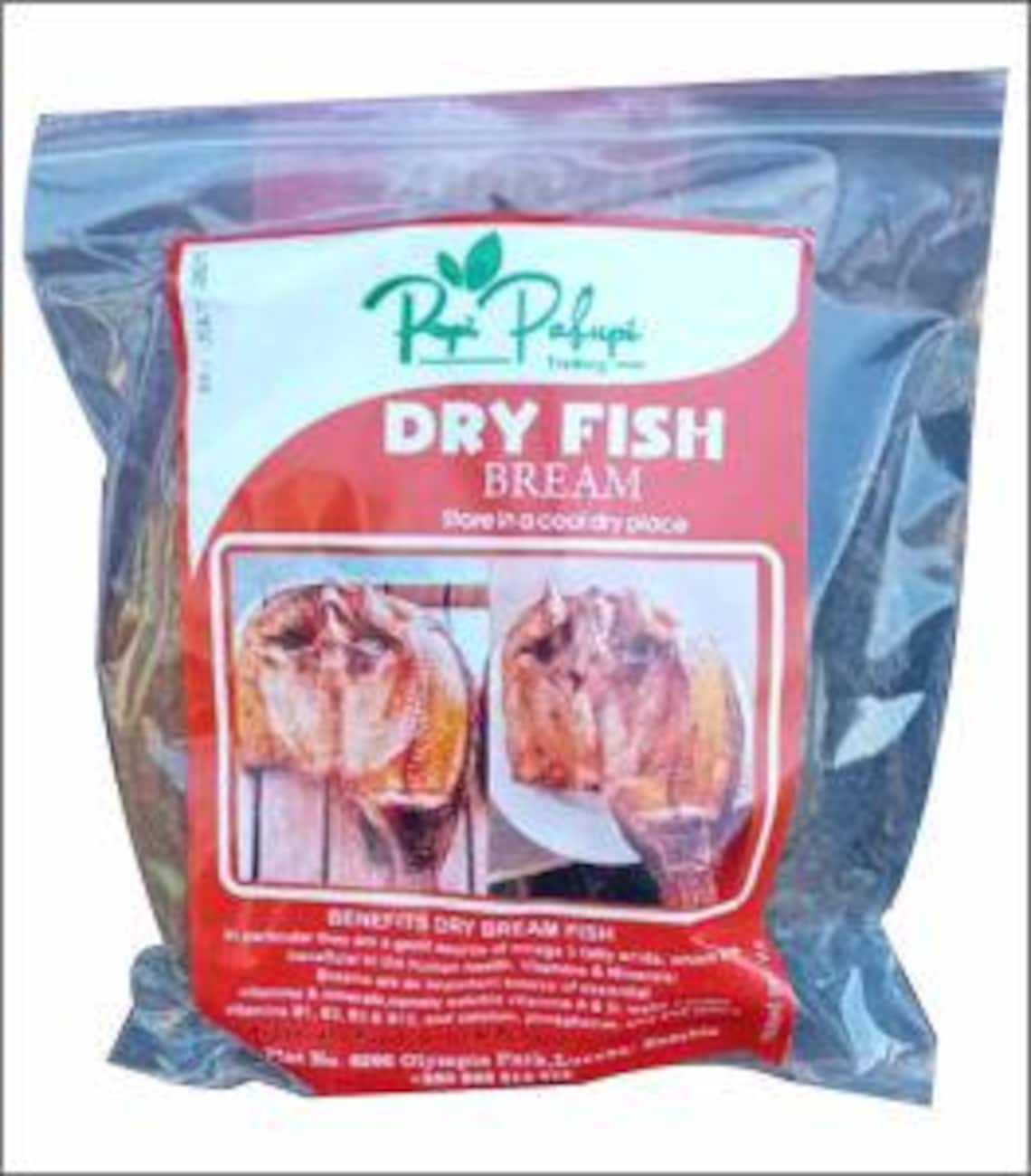 African Dried Bream Fish: Zambia Kafue & Luangwa Rivers - 6 Pieces per ...