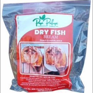 African Dried Bream Fish: Zambia Kafue & Luangwa Rivers - 6 Pieces per ...