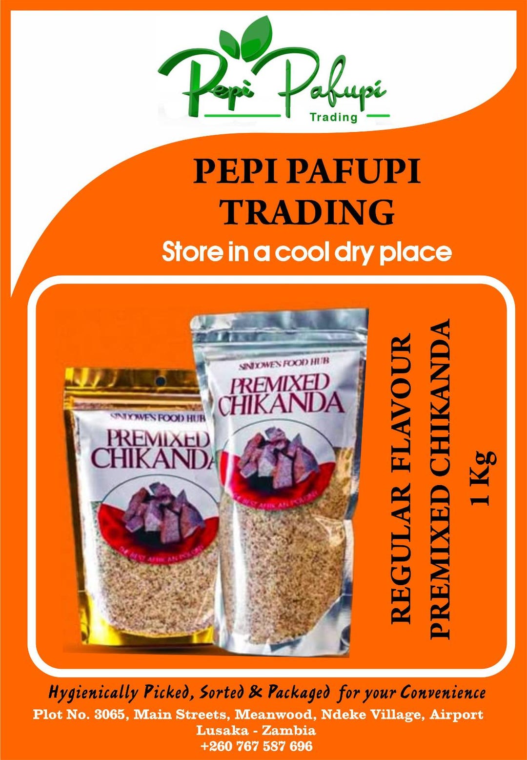 Zambian Chikanda: Ready-to-cook African Orchid Snack Regular Flavor ...