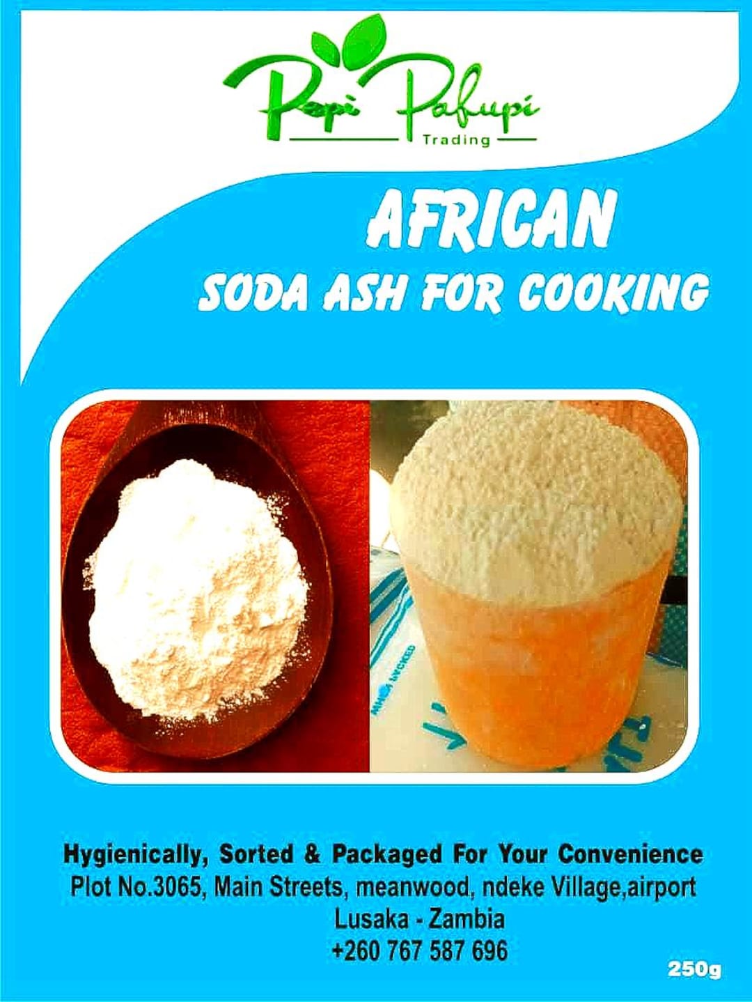 African Natural Soda Ash for Cooking From Zambia (bicarbonate Soda ...