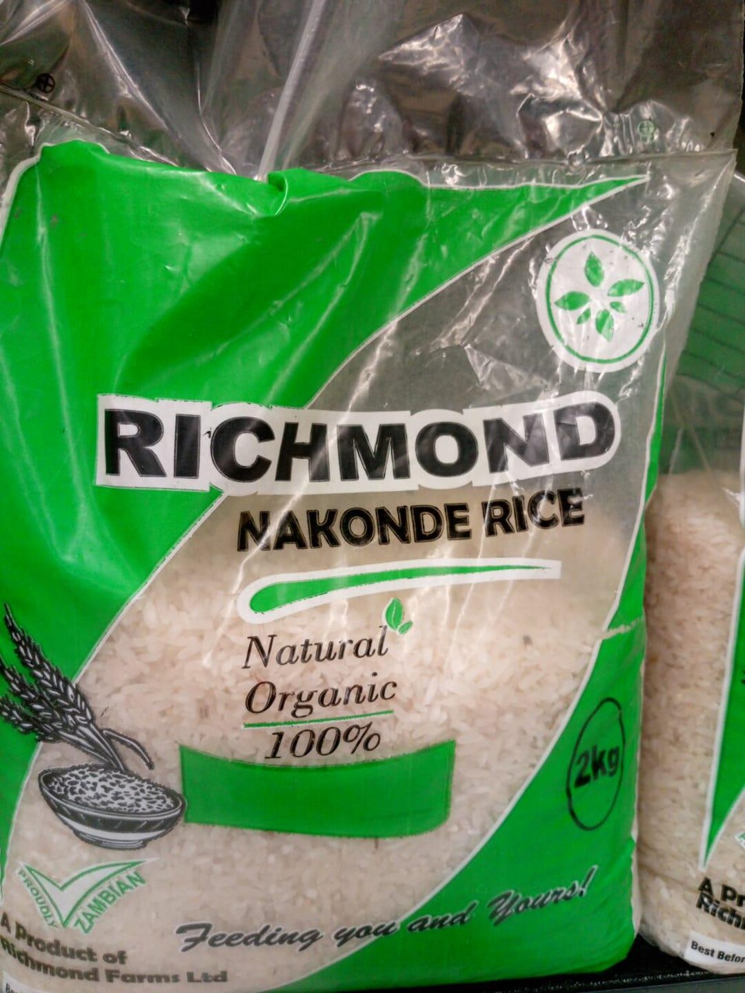 Natural Organic African Rice (zambian Nakonde Rice) - 2kg per Packet ...