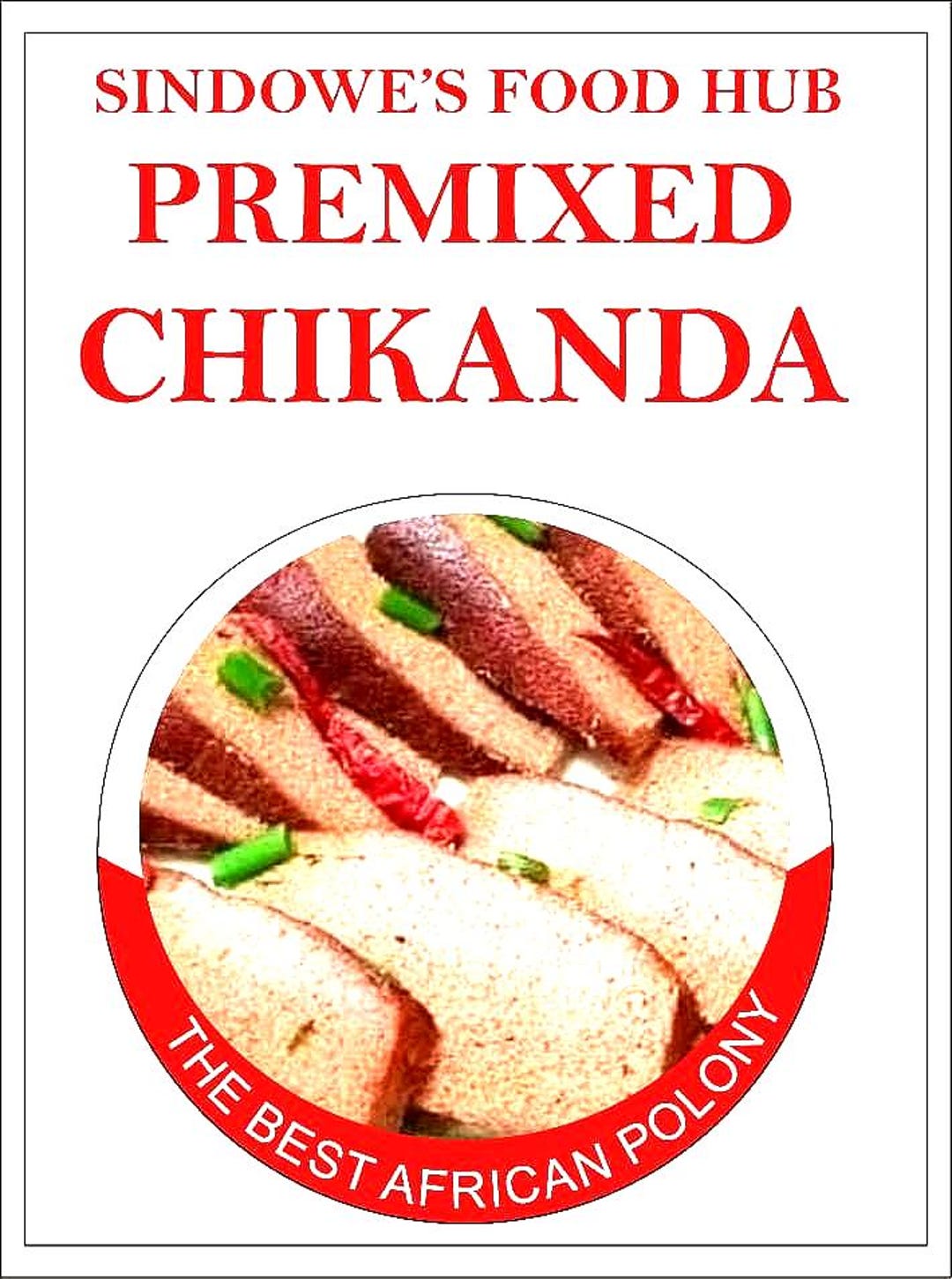 African Polony From Zambia-premixed Chikanda-original Flavour 500g - Etsy