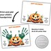 Halloween Handprint Art Bundle, Halloween Handprint Craft, Fall ...