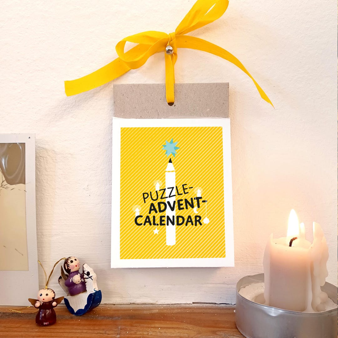 Puzzle Advent Calendar for Teens & Adults – 24 Brain Teasers and Logic ...