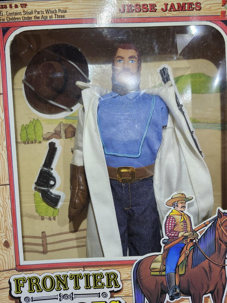 Frontier Hero Jessie James Action Figure - Etsy