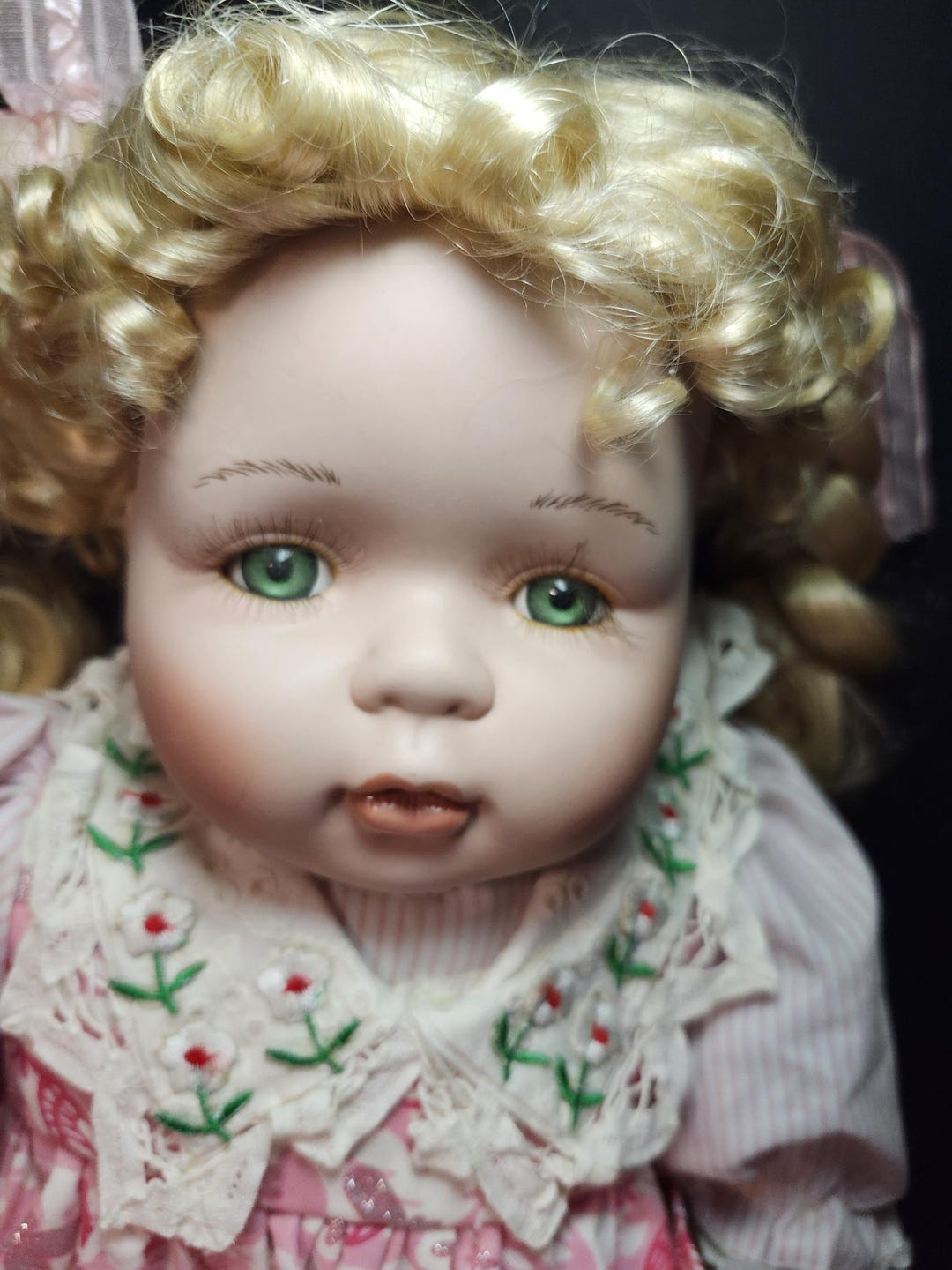 Large Porcelian Doll - Etsy