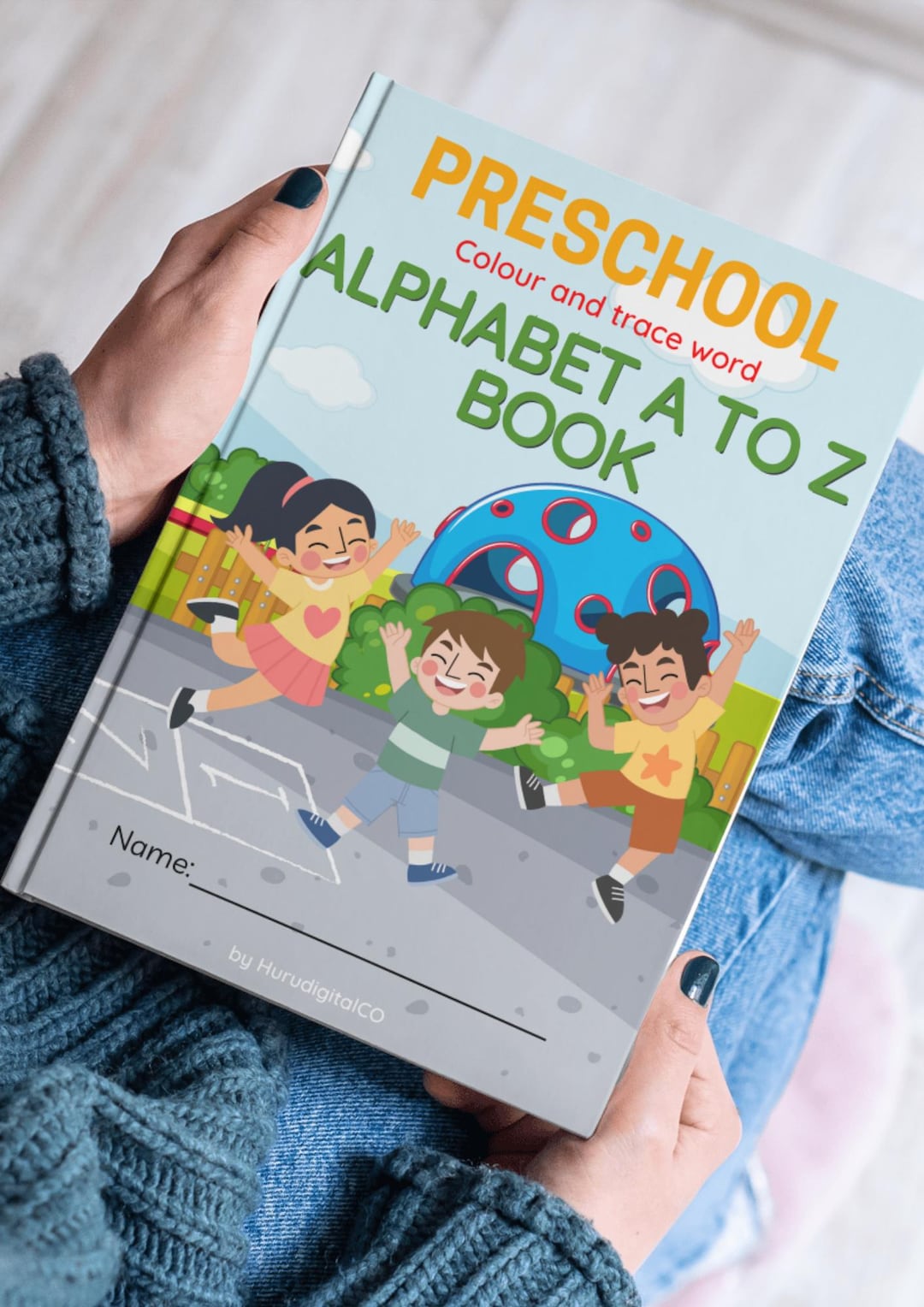 Customized Digital Alphabet Book for Preschool, PDF, Preschool Coach ...