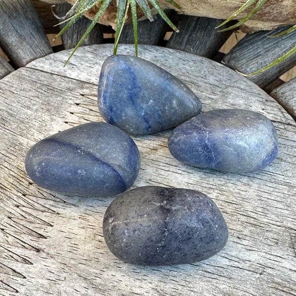 Blue Tumbled Stones - Etsy