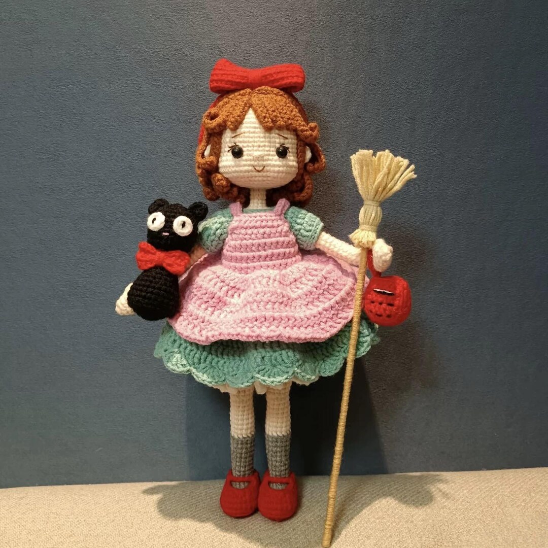Kiki Micro Amigurumi Doll - Studio Ghibli Kiki Delivery Service Toy ...