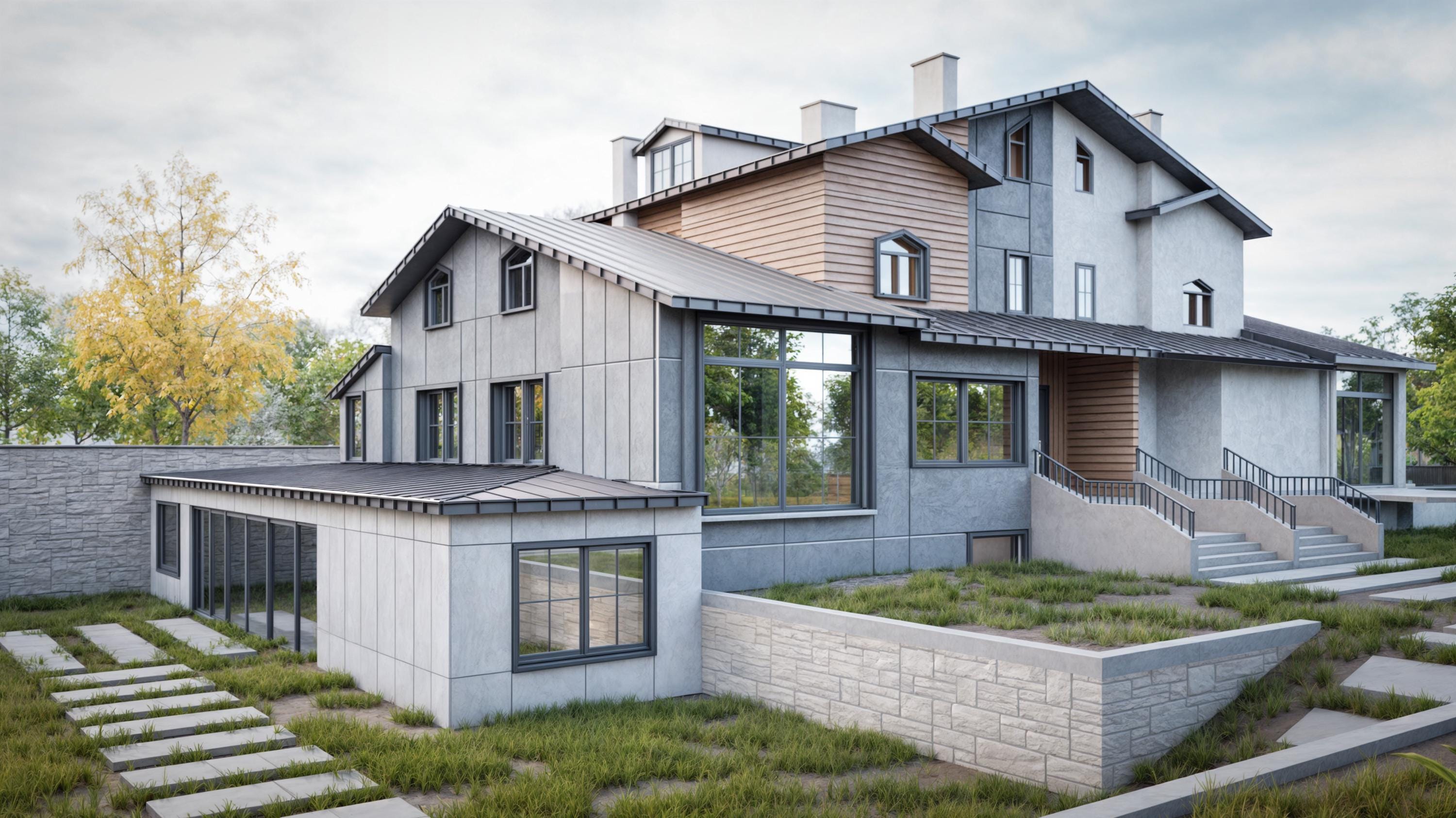 Facade Design, 3D Design, Architecture Design, Architectural Renderings ...