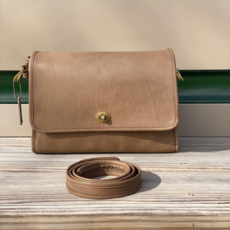 Vintage Coach Spectator Bag - Etsy