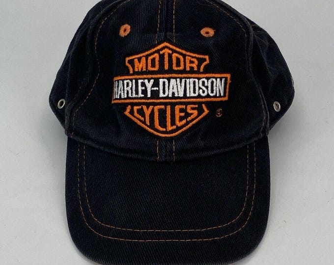 Harley Davidson Infant Hat Embroidered Bar & Shield Logo Licensed (H12 ...