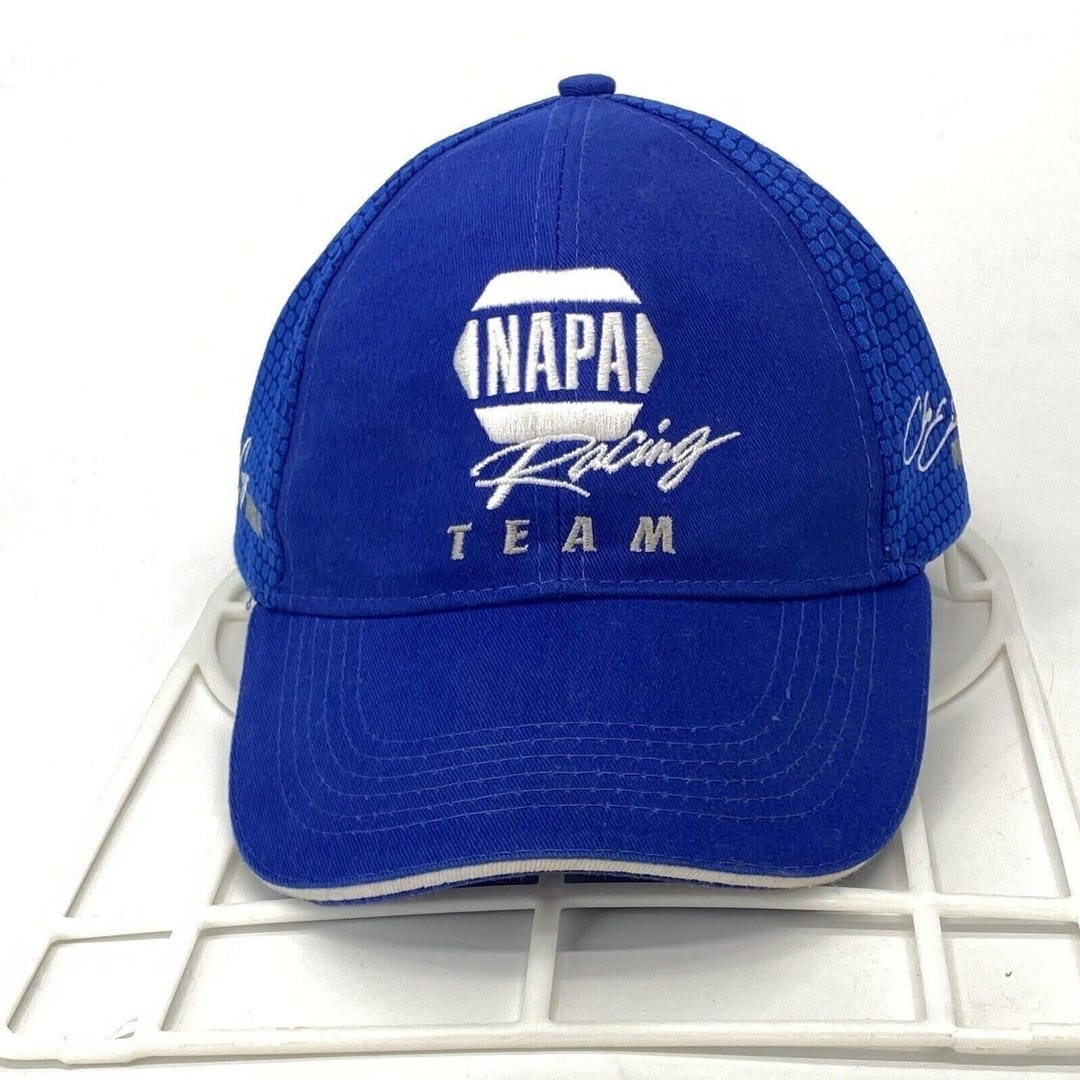2019 Team Napa Racing NASCAR Cup ARCA West Indycar NHRA Hat Blue White ...