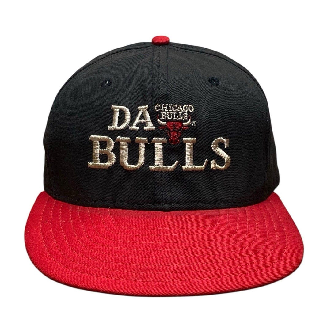 Vintage AJD Chicago Bulls Da Bulls Snapback Hat USA Made (H5) - Etsy