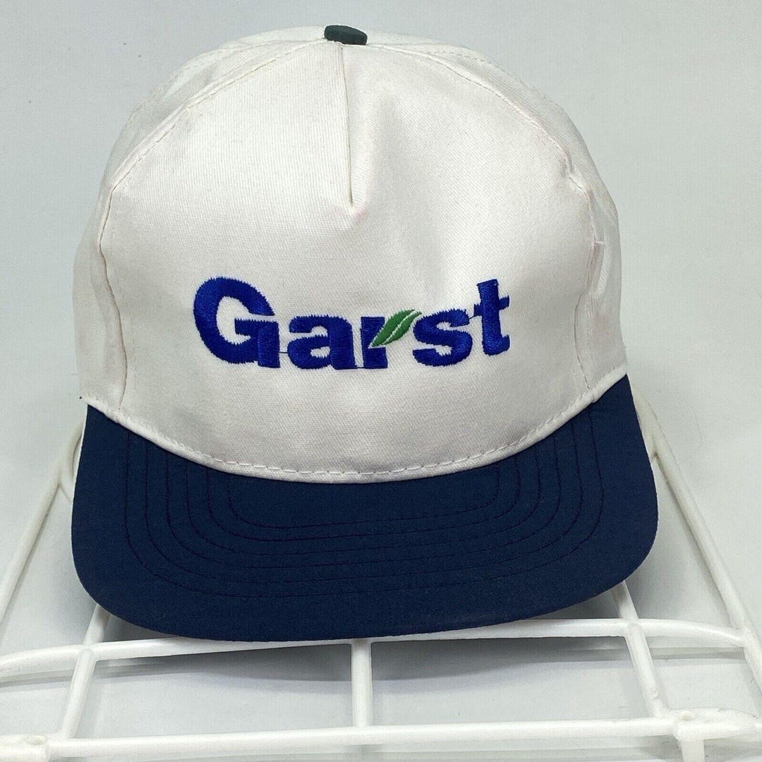 GARST Seed Embroidered Logo on Vintage Swingster USA Snapback Hat (H14 ...
