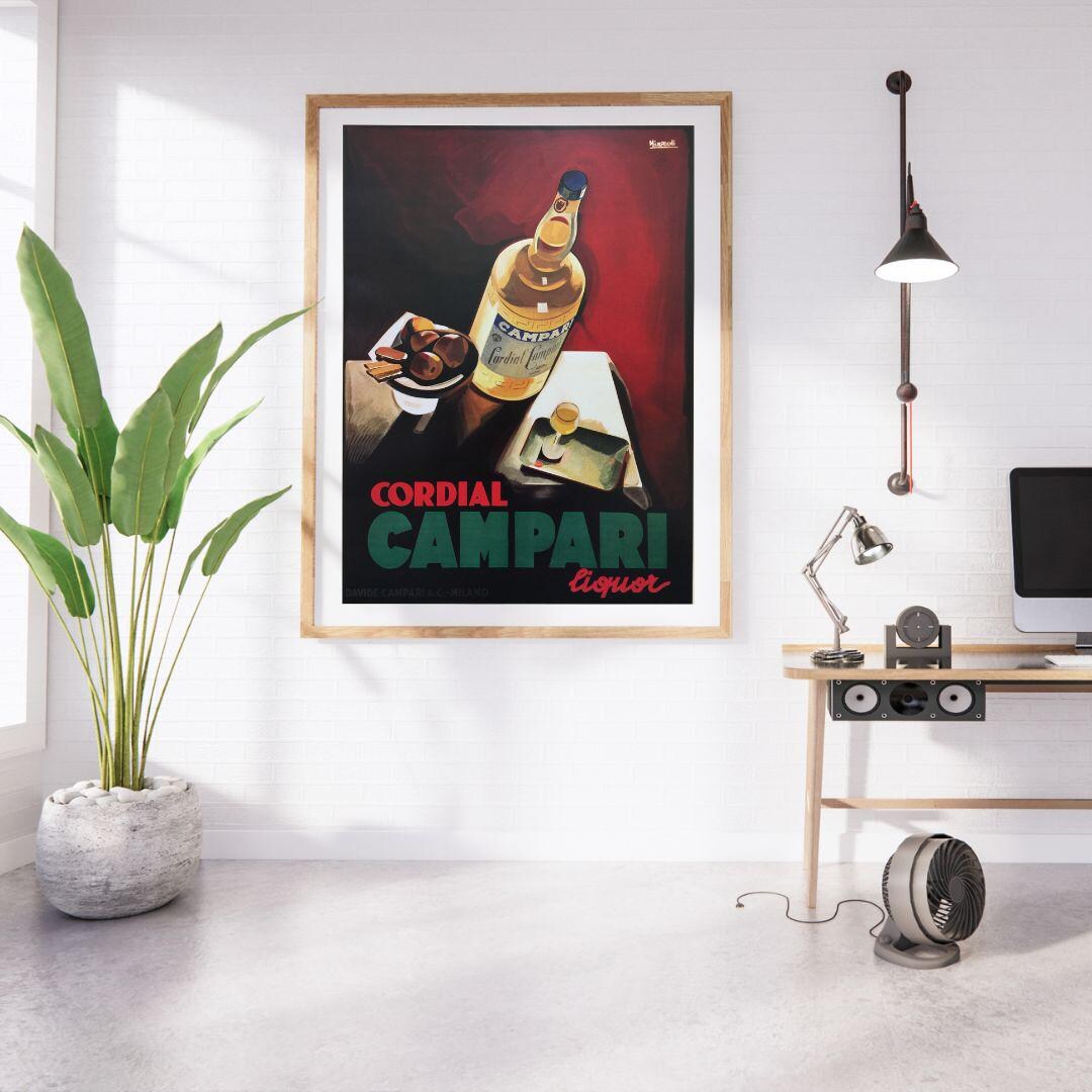 Vintage Lithograph Reproduction - Star Edition | “cordial Campari ...
