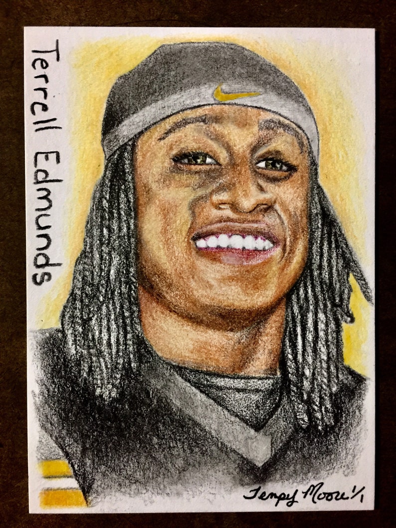 Custom Art Sketch Card Drawing by Artist Tempy Moore - Etsy