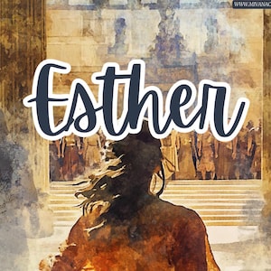 Esther - Printable Bible Lesson Including 20 Questions and Answer Keys ...