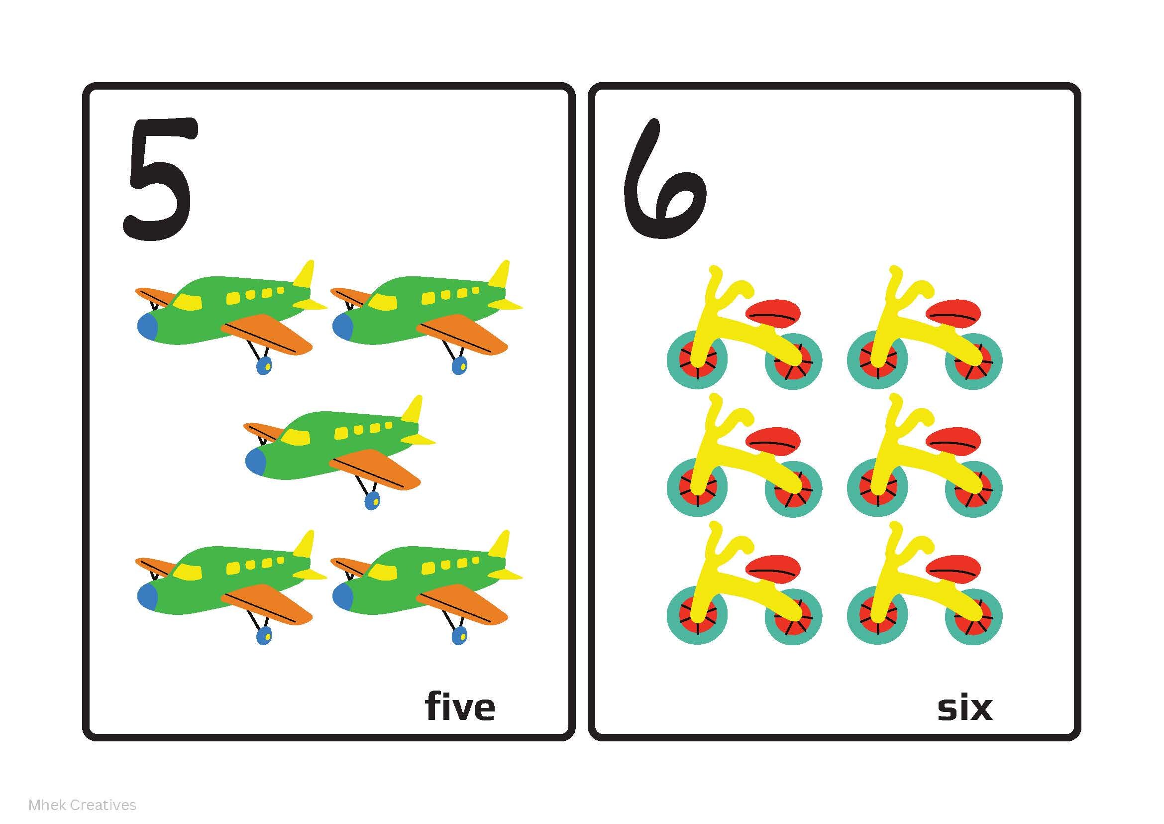 Printable Skip Counting Flashcards: Fun Math Learning (digital Download ...