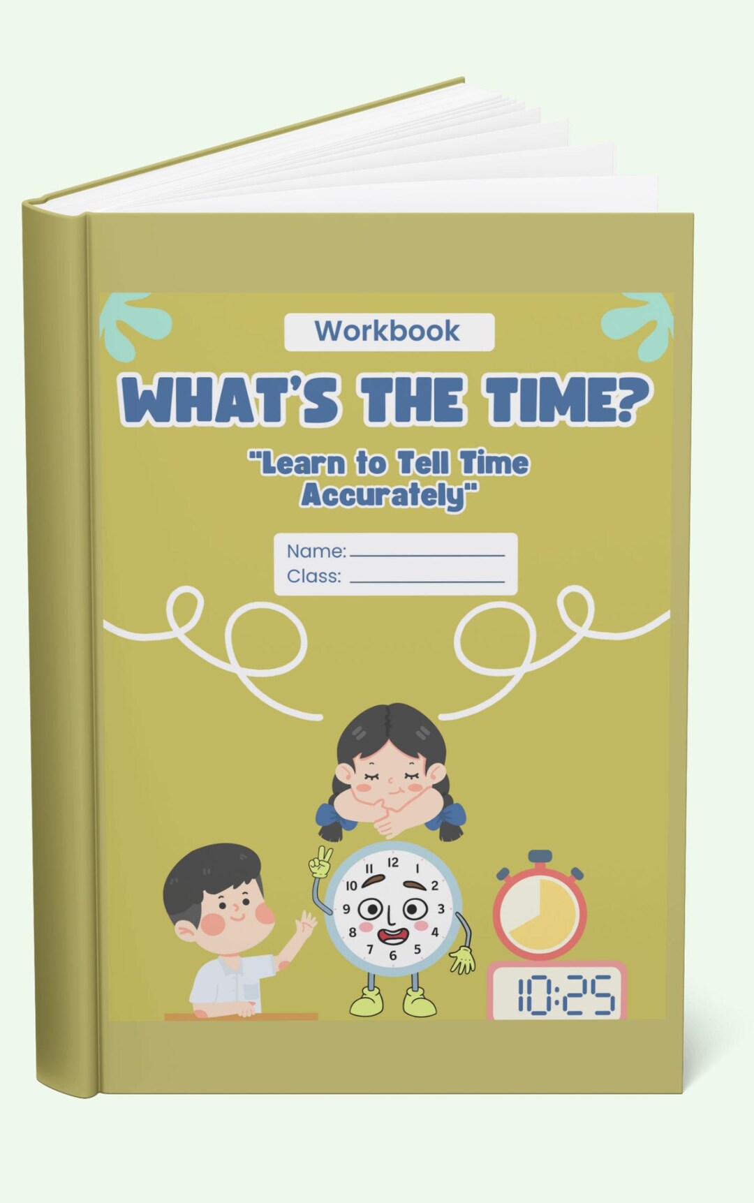 Time Telling Activity Workbook: Analog & Digital Clocks (printable) - Etsy