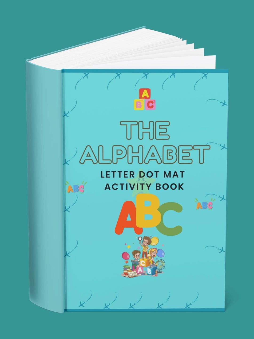 Alphabet Activity Workbook: Letter Tracing & Coloring Pages (printable ...