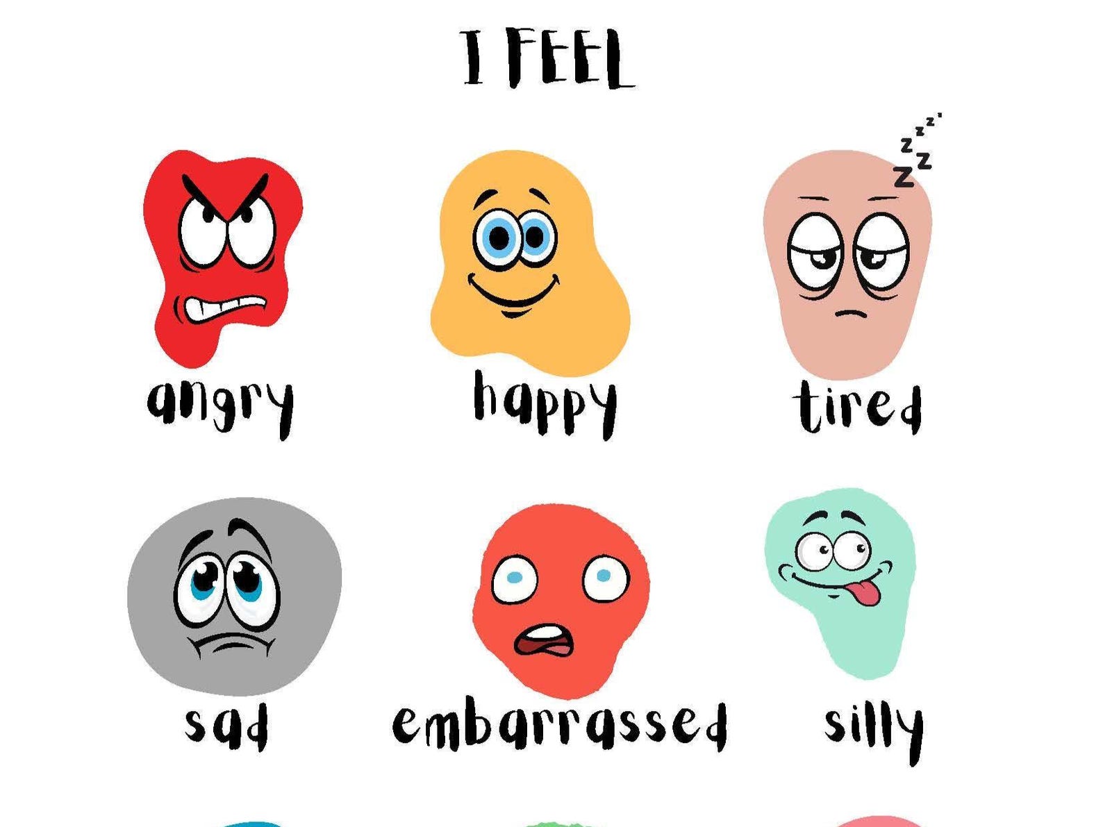 Printable Feelings Flashcards – Teach Kids Emotions in a Fun Way - Etsy