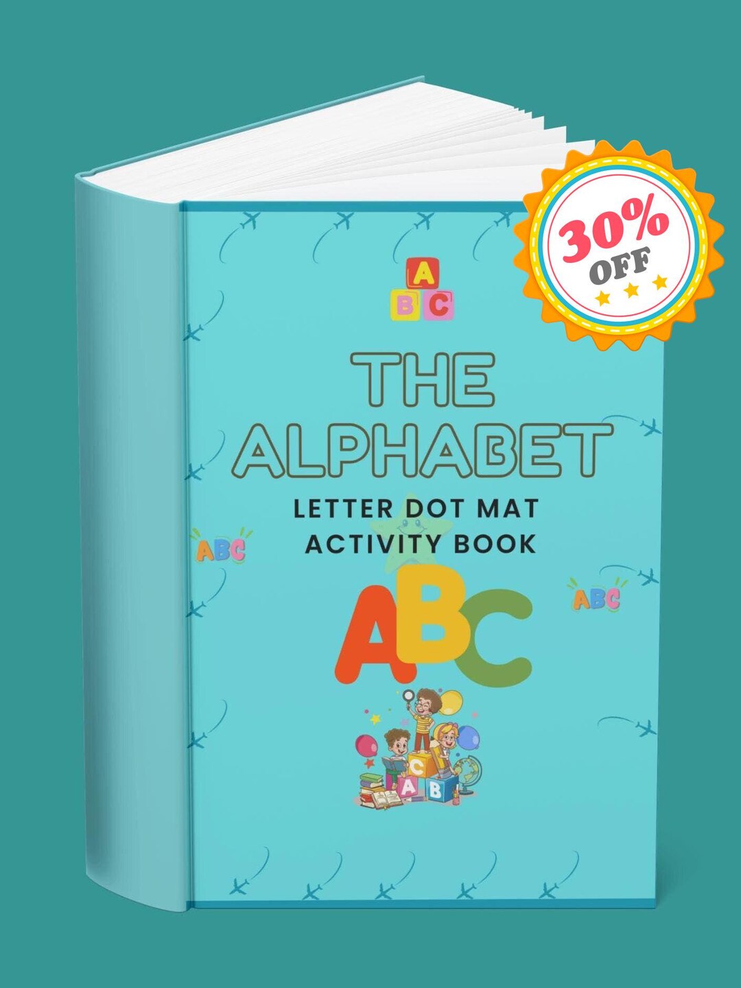 Two Printable Alphabet Activity Workbook for Kids - the Alphabet Letter ...
