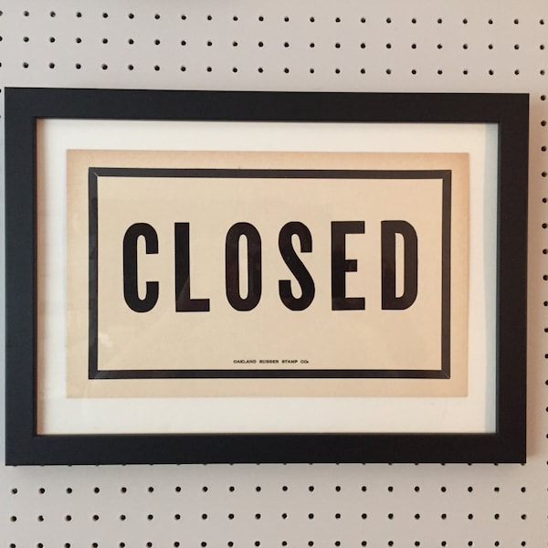 Laundry Room Closed Sign - Etsy