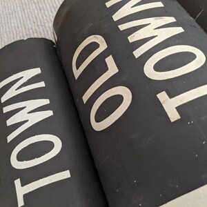 ISLINGTON GREEN Vintage London Bus Blind - Etsy