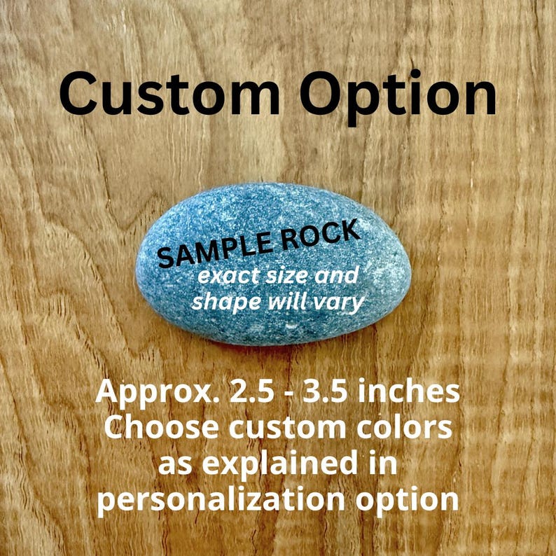 Hand Painted Peace Rocks - Etsy