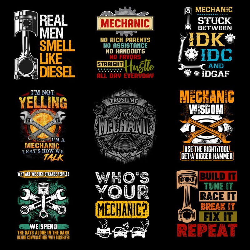 Mechanic Manual Bundle - Etsy