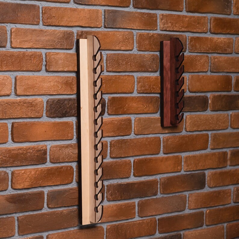 Wooden Hat Rack Wall Mount, Baseball Cap Organizer, Cap Display Stand ...