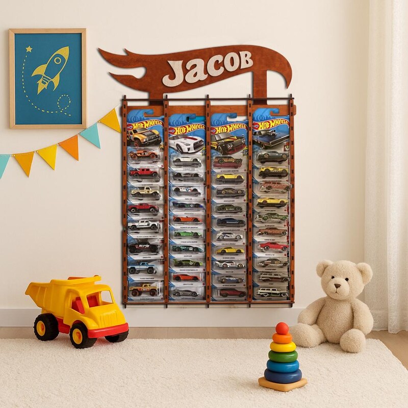 Matchbox Car Holder - Etsy