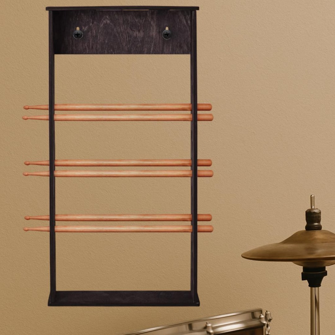Wooden Drumstick Holder, Drumstick Display Stand, Drumstick Shelf ...