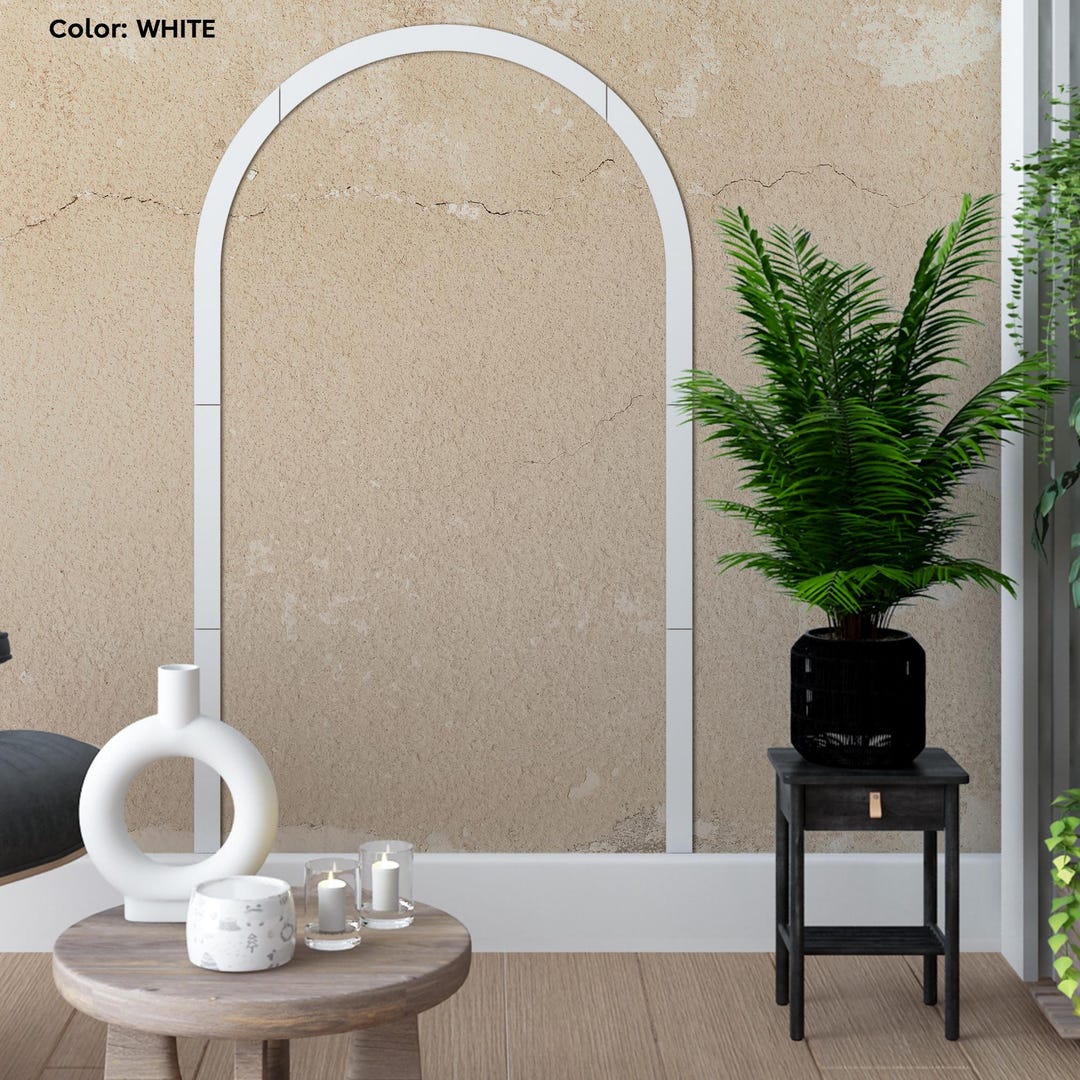 Wall Arch Decor, Wood Arch Frame, Decorative Wall Arch, Arched Wall ...