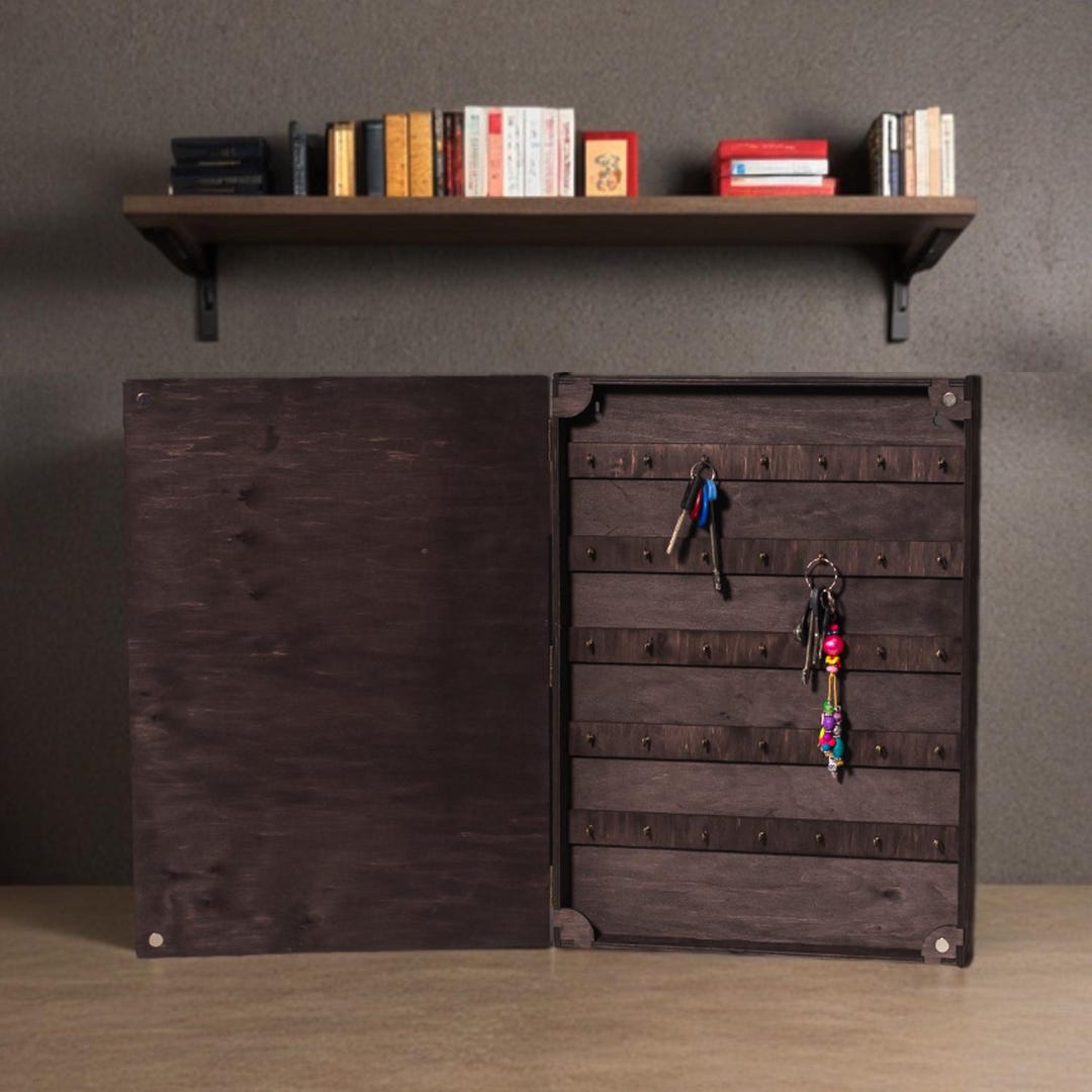 Key Holder for Wall Unique, Key Display Large, Key Cabinet for Wall ...