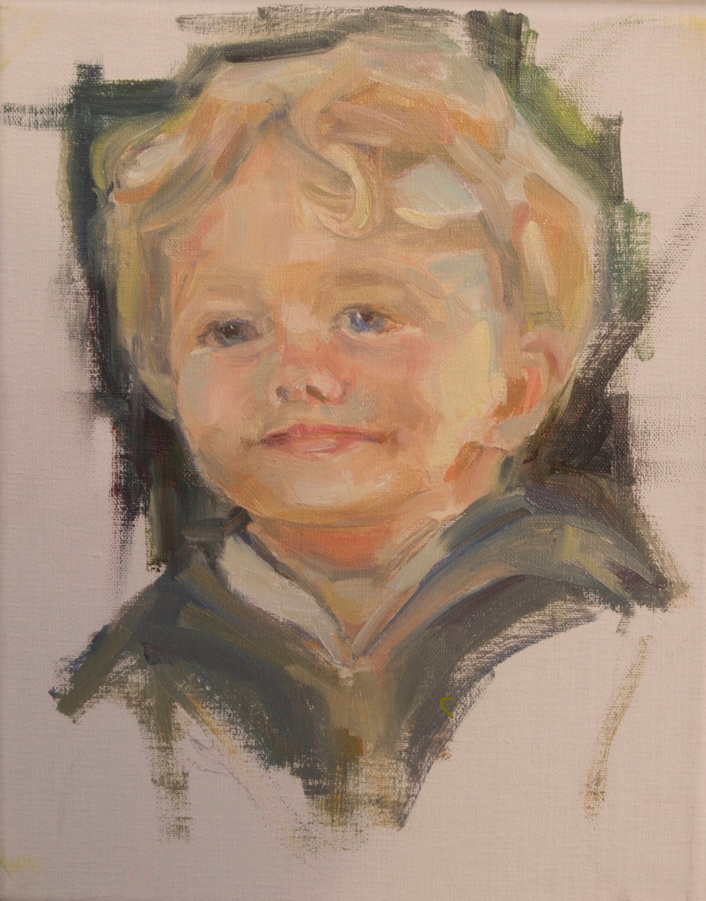 Custom Child Portrait Custom portrait kid Portrait of | Etsy