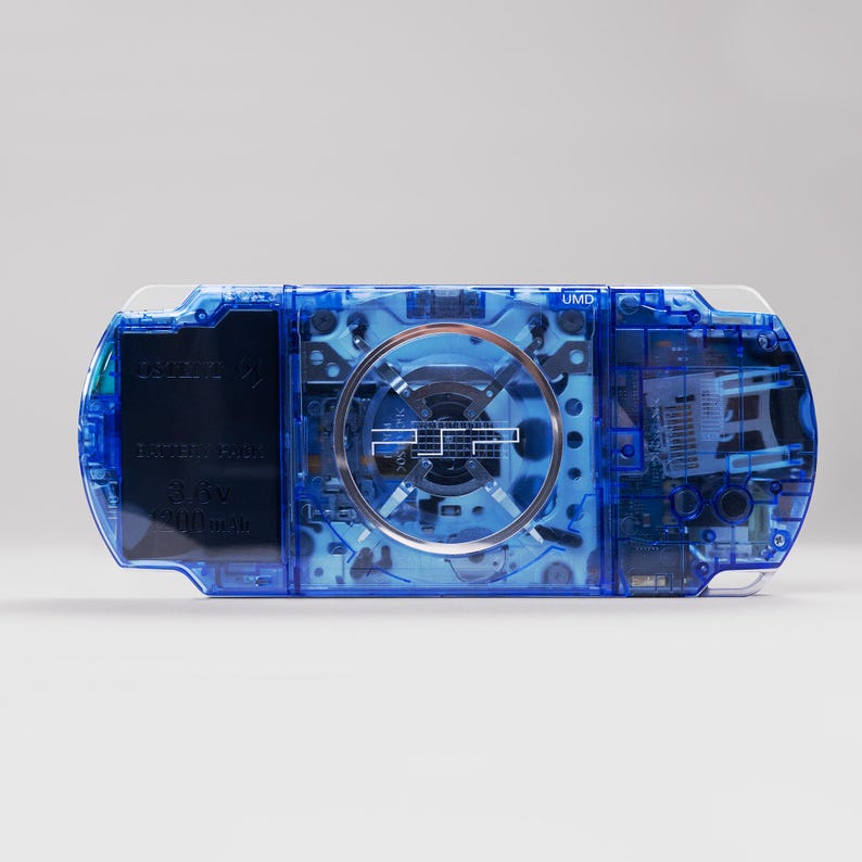 Clear PSP 3000 Ocean Blue - Gift Bundle - Etsy