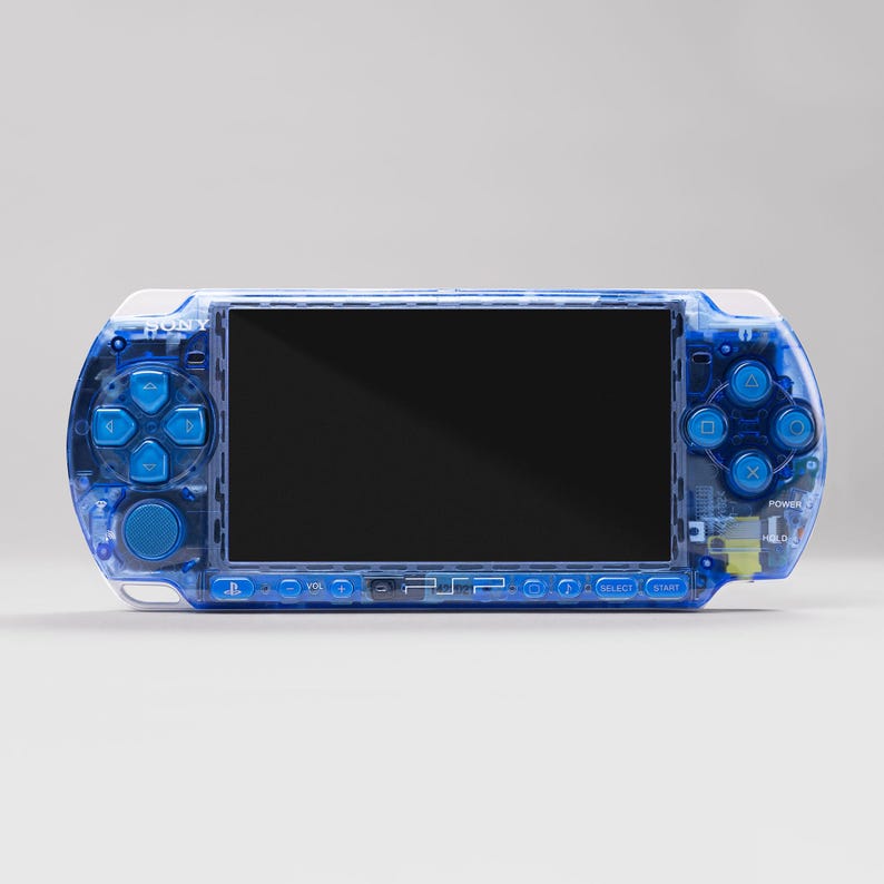 Clear PSP 3000 Ocean Blue - Gift Bundle - Etsy