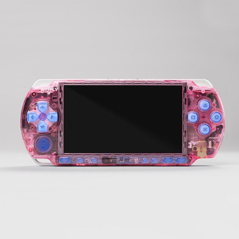 Clear PSP 3000 Sunset Pink - Gift Bundle - Etsy