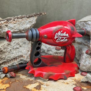 Weathered Nuka Cola Blaster Prop, Fallout Replica, Game Artifact - Etsy