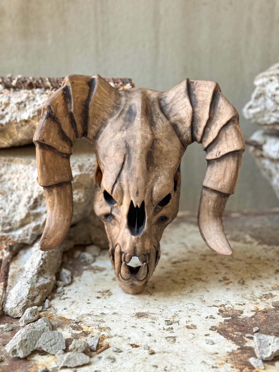 Deathclaw Skull, Ancient Relic, Artifact Replica, Home Decor, Cosplay ...